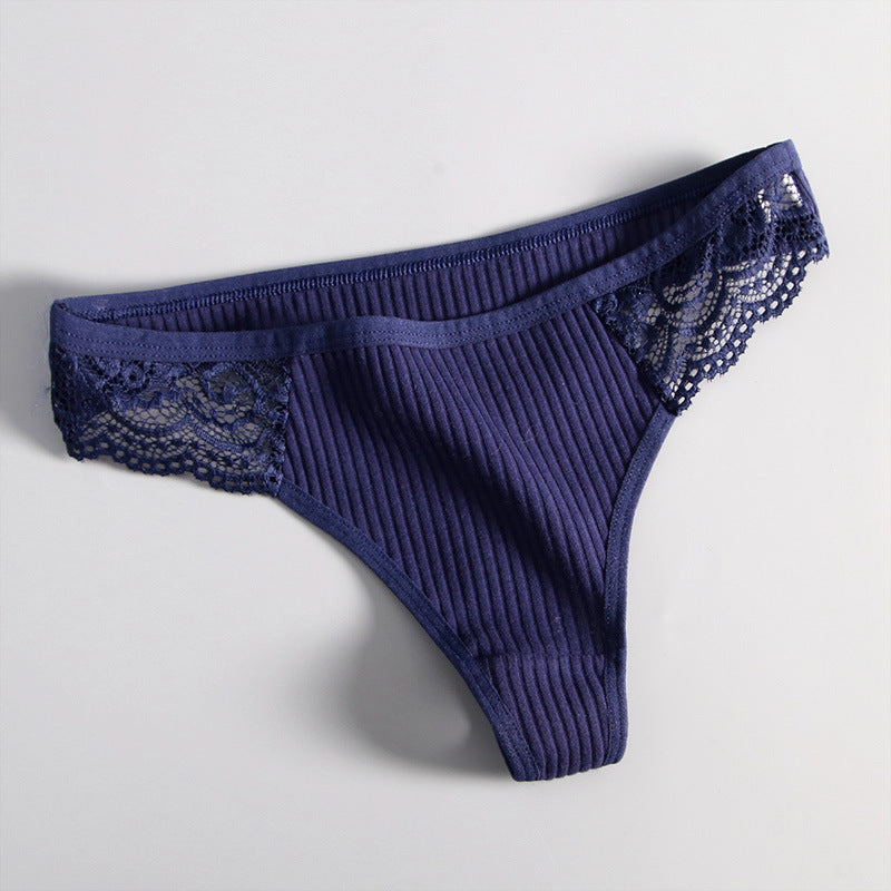 5pack Contrast Mesh Panty Set